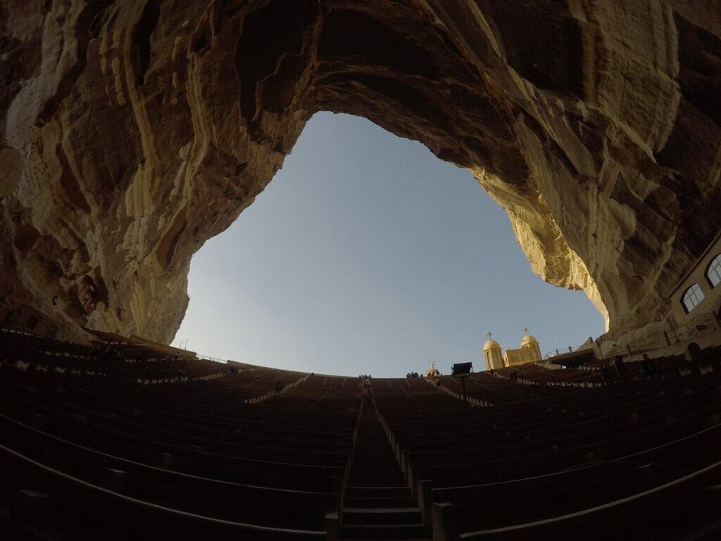 Saint Simon Monastery-The Cave Church in Cairo, Egypt